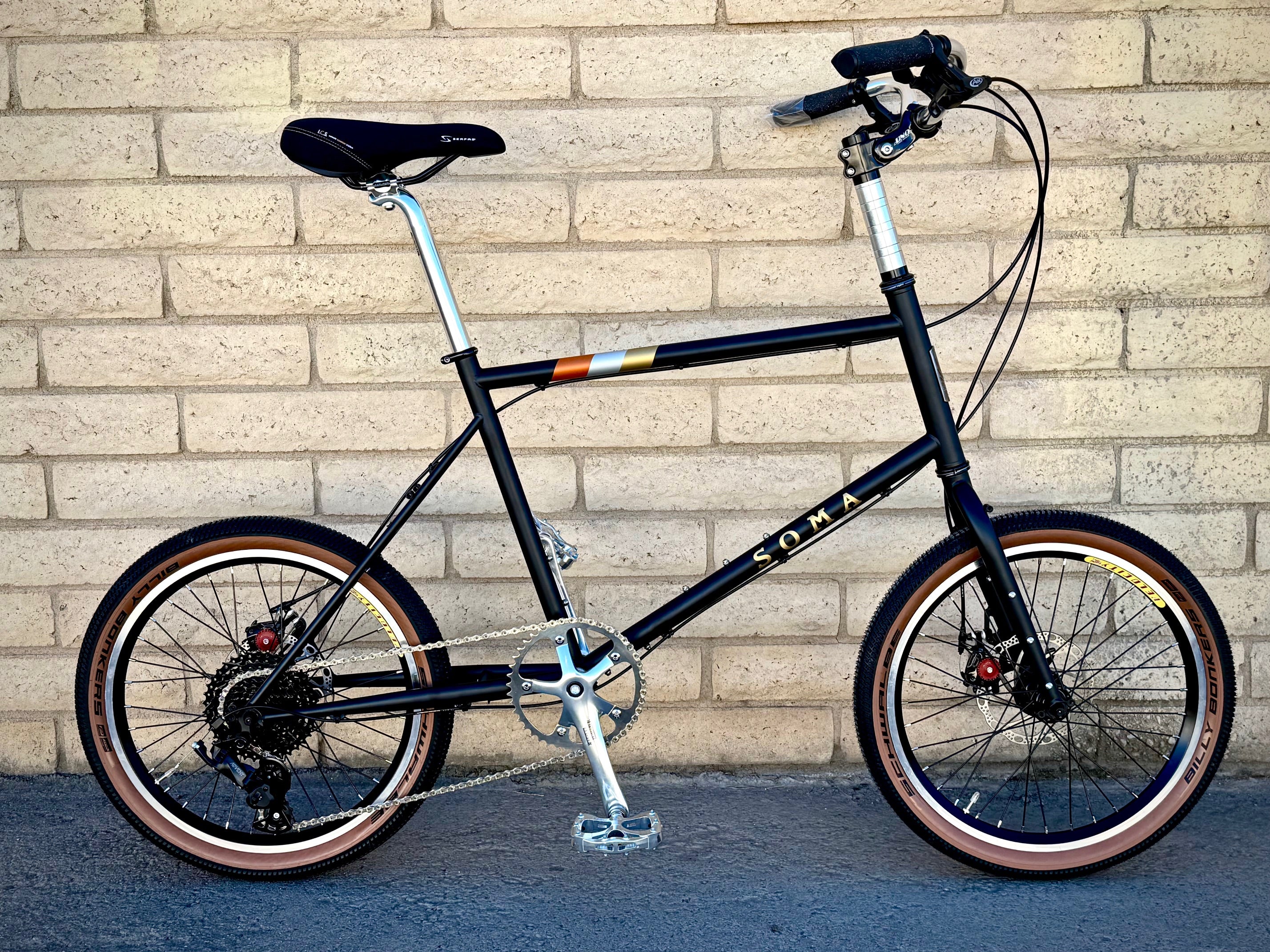 Soma Rufus Matte Black (Large) – PortaPedal Bike