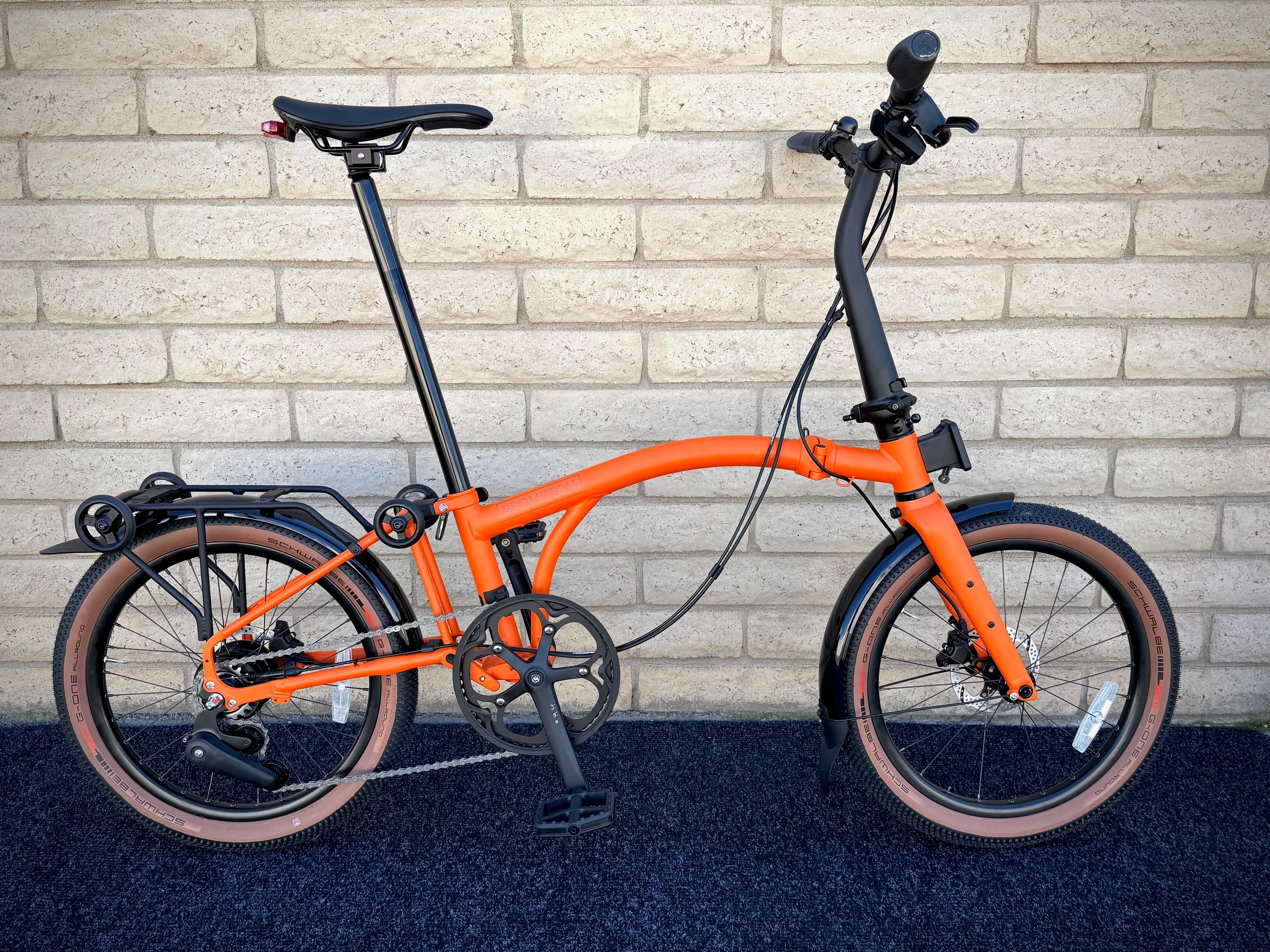 Brompton G Line "Mini-Marred" Bikes – PortaPedal Bike